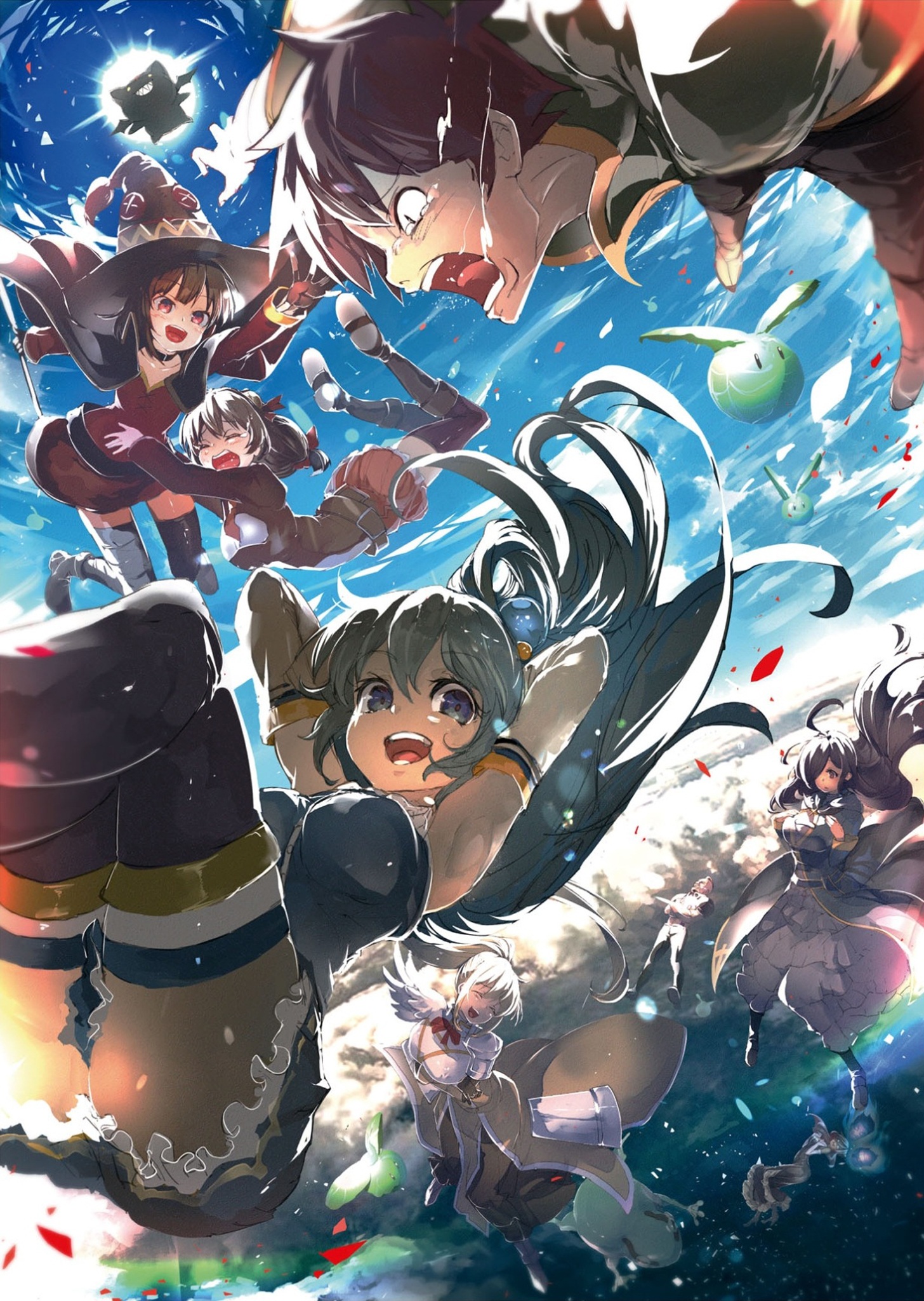 kono subarashii sekai ni shukufuku wo! aqua (konosuba) dustiness ford raratina megumin satou ...